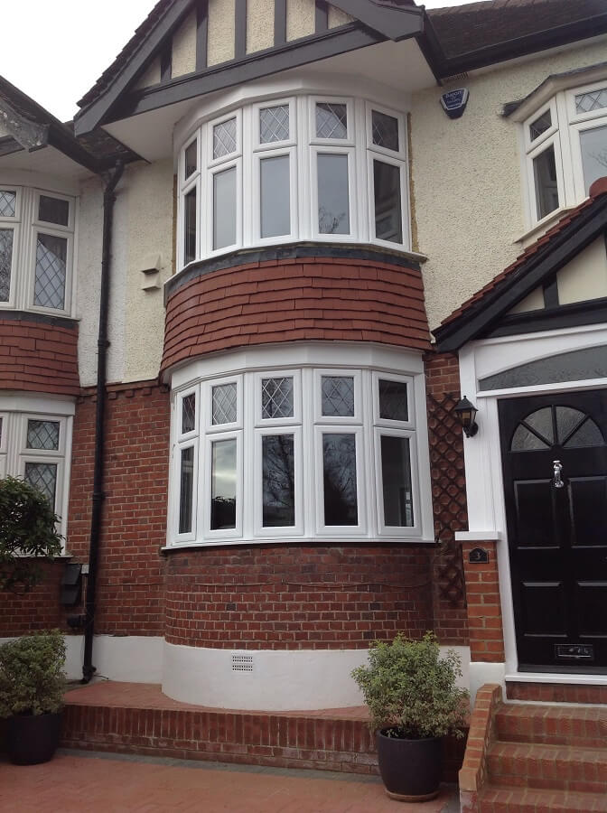 Protrusion Facade Bay Window Residential Red Brick House A Guide To